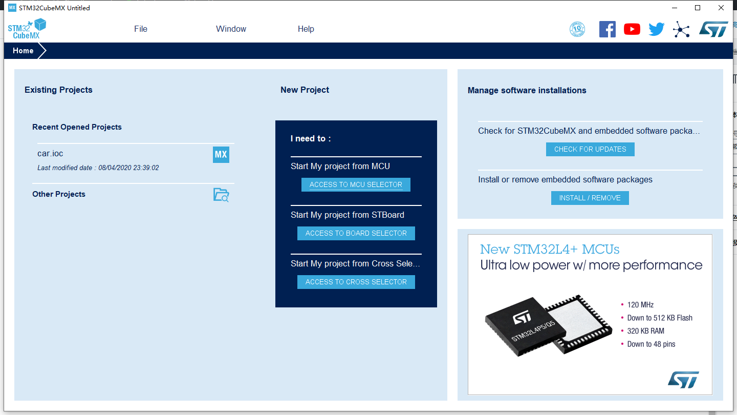 从零使用新版STM32cubeMX配置STM32单片机 – Lyphix's Weblog